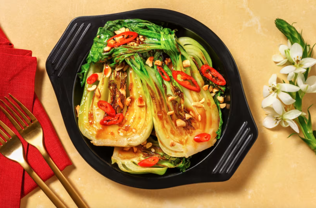 Easy Vegetarian Sesame and Ginger Pak Choi Meal Kits Canada